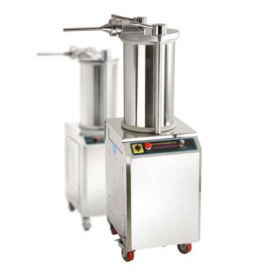 Stainless Steel Food Processing Equipments Hydraulic Sausage Stuffer ...