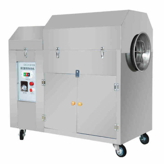 Commercial Peanut Chestnut Seed Roasting Machine Stainless Steel ...