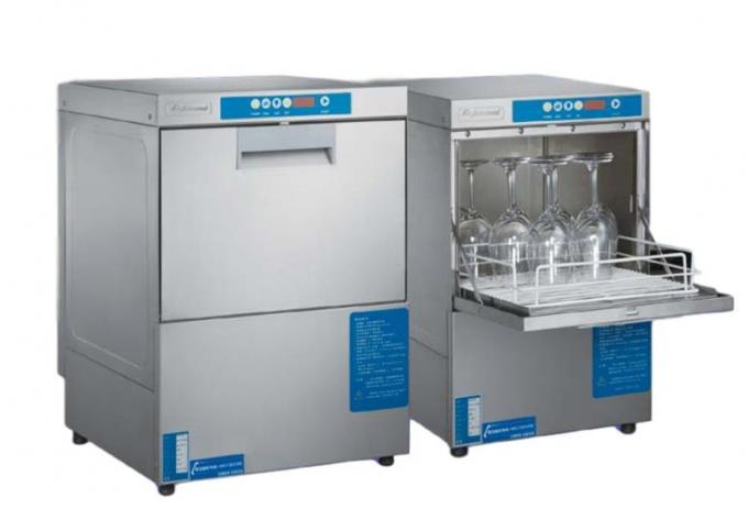 573mm Glass Cutlery Under Counter Dishwasher 30 racks/h Washing Machine