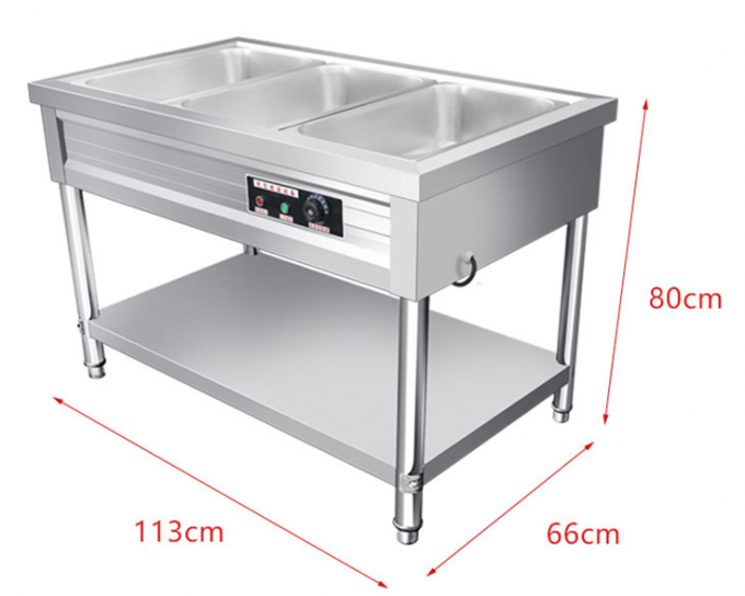 SS Thermal Insulation Commercial Buffet Equipment Hot Food buffet ...