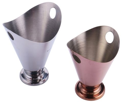 Rose - gold Color Stainless Steel Chips Cup / Silver French Fries ...