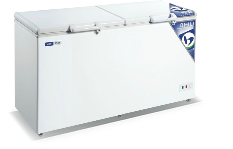 Commercial Horizonal Top Open Chest Freezer 520L For Kitchen With Foam ...