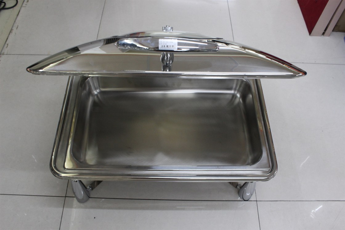 Rectangular Stainless Steel Cookwares with Glass Window Mechanical ...