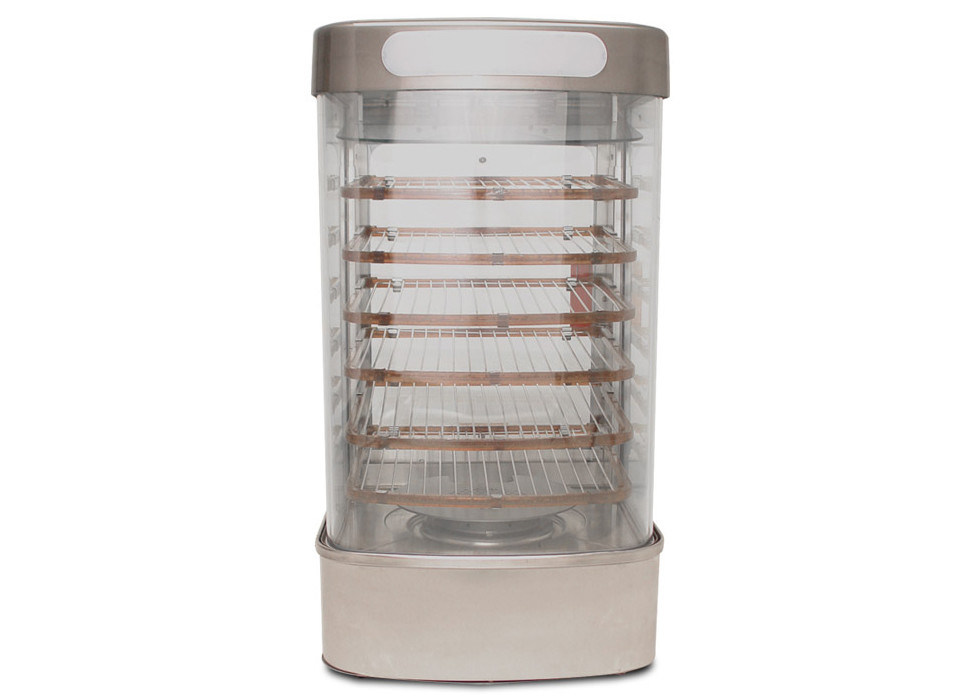 6 Layer Electric Buns Steamer Display Cabinet U - Shaped for ...