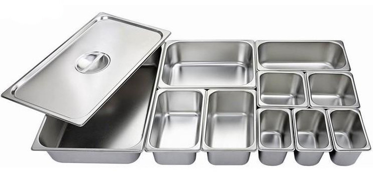 Commercial Restaurant Stainless steel Cookware 0.8mm For Baking ...