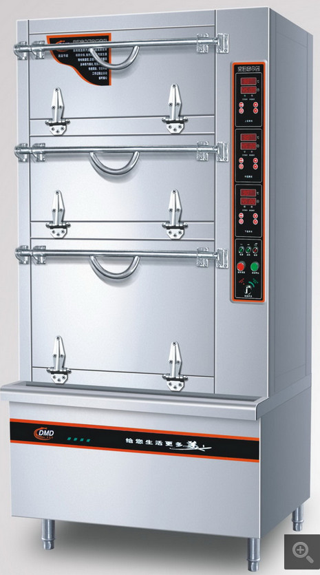 4 Layers 24kw Commercial Rice Steamer 1270x850x1800mm 580L