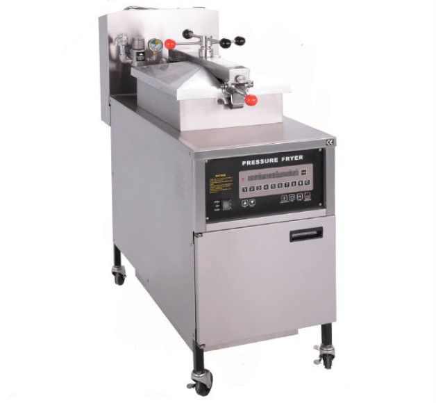 PFG-600 Vertical Gas Pressure Fryer / Fried Chicken Machine ...