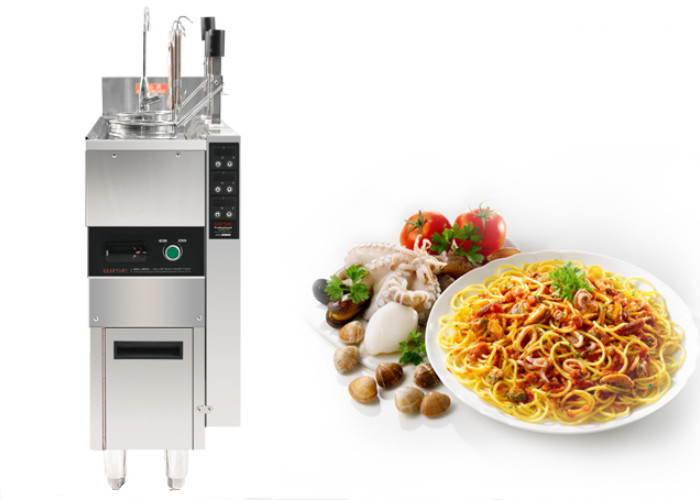 Electric Standing Auto Lift Up Noodle Boiler / Commercial Kitchen Equipment