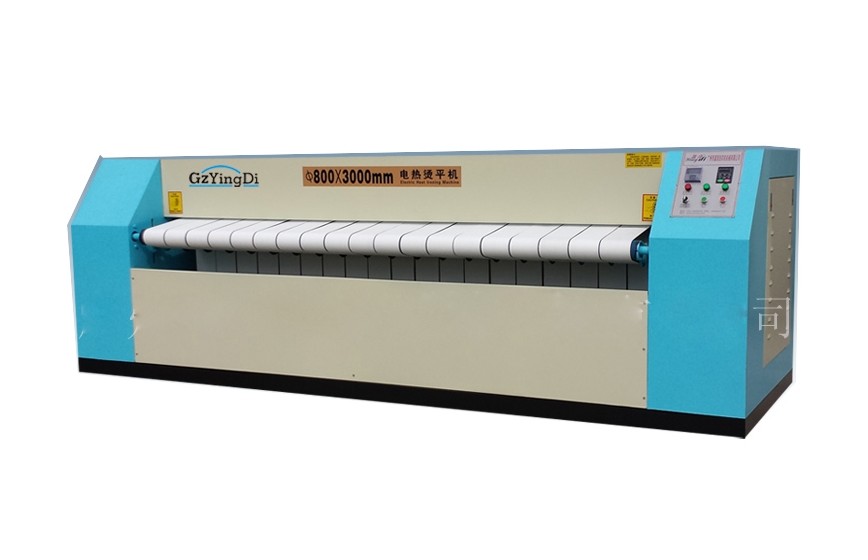 Automatic Flatwork Ironer Machine , Hotel Laundry Machines φ800 x 3000mm