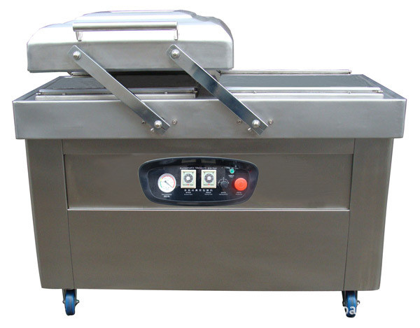Commercial Vacuum Packing Machine Double Flat Chamber Full Automatic ...