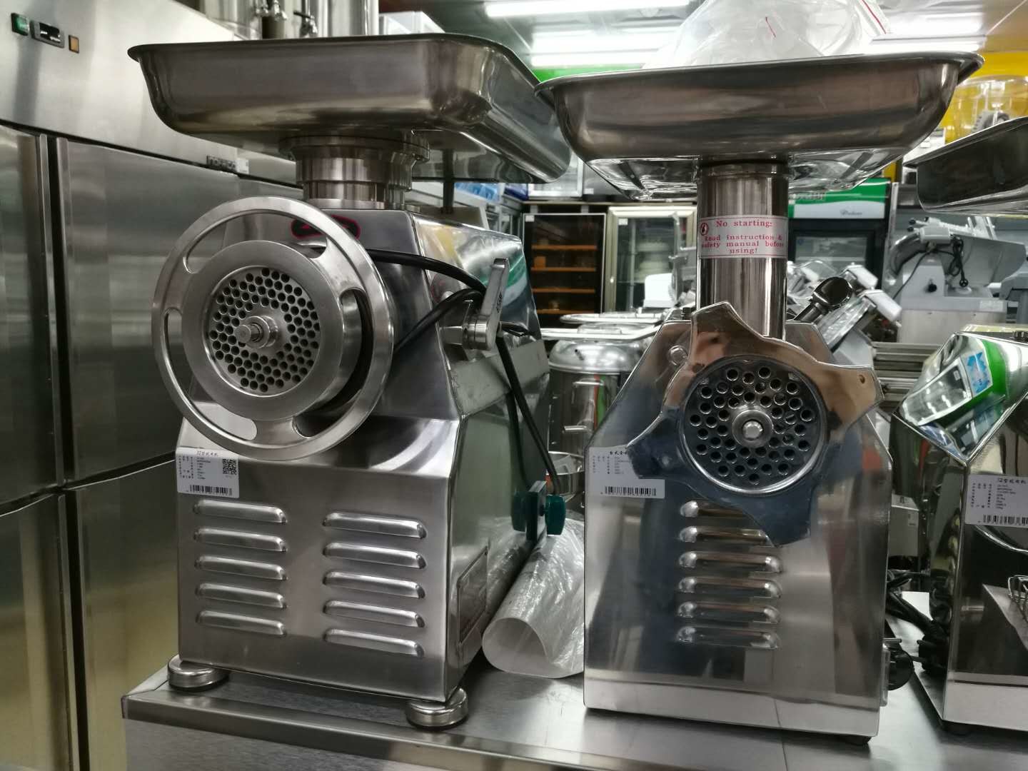 320kg / h Capacity Food Processing Machinery Stainless Steel Meat ...