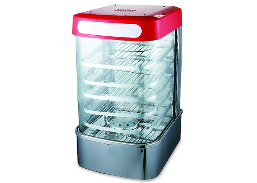 U-Shaped Electric Bun Steamer with Mechanical Temperature Control Board