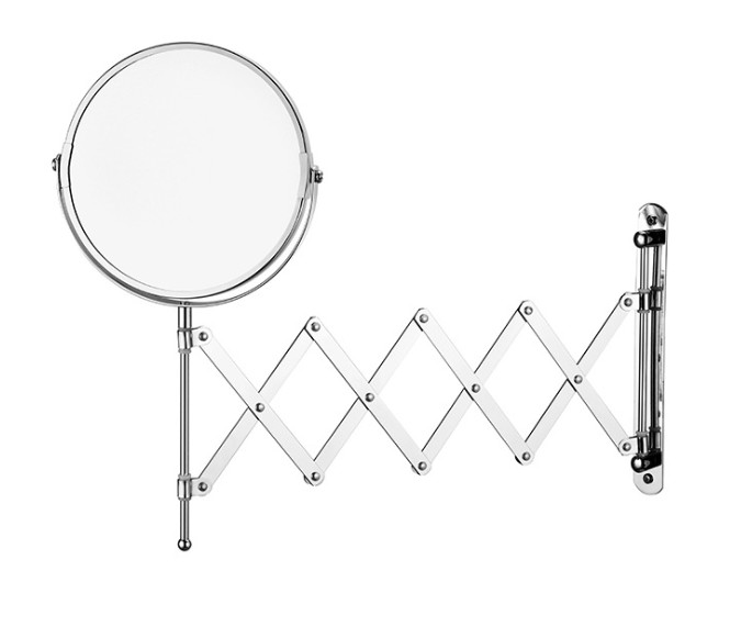 Home hotel bathroom makeup mirror HD retractable vanity mirror ...