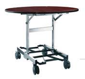 Folding Guest Room Service Trolley With Thermal Box Buffet Equipment
