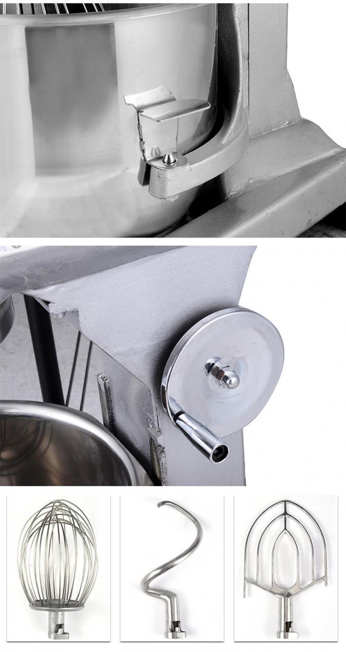 20L / 5KG Planetary Dough Mixer Egg Beater 3-Mixing Accessories Food ...