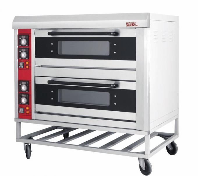 Gas / Electric Baking Ovens Mechanical Control Independent Temperature ...