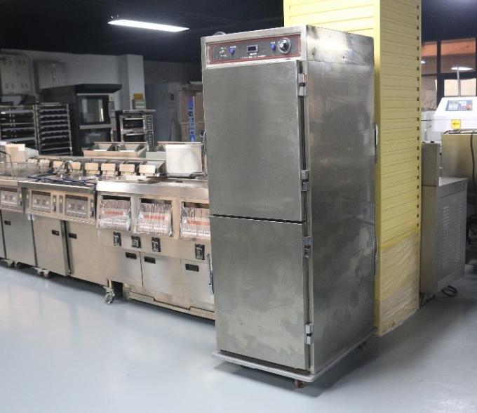 Upright Glass Door Holding Cabinet Fast Food Warmer Showcase Complete ...